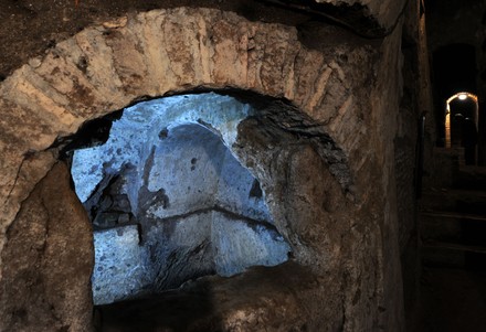 View Catacombs Priscilla Rome Italy On Editorial Stock Photo - Stock ...