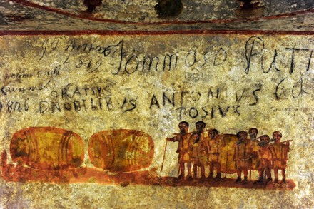 View Catacombs Priscilla Rome Italy On Editorial Stock Photo - Stock ...