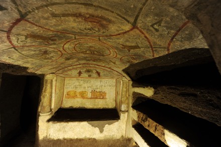 View Catacombs Priscilla Rome Italy On Editorial Stock Photo - Stock ...