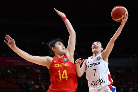 Weina Jin China Drives Basket During Editorial Stock Photo - Stock ...