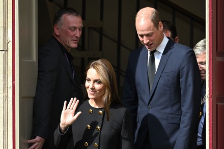 prince princess wales meet staff windsor castle Stock Photos (Exclusive ...