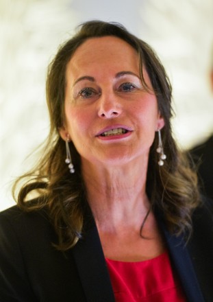 Segolene Royal Visits Schneider Electric Headquarters - Rueil-Malmaison ...