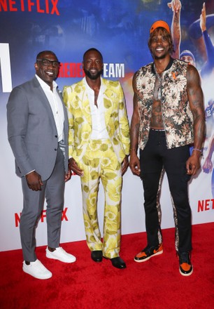 Shannon Sharpe Dwyane Wade Dwight Howard Editorial Stock Photo - Stock ...
