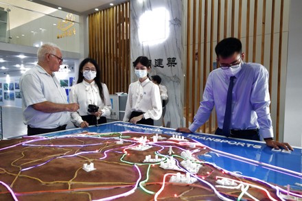 People Visit Booth China State Construction Editorial Stock Photo ...