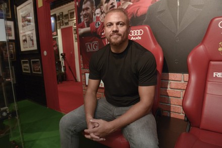 Manu Legend Wes Brown During Press Editorial Stock Photo - Stock Image ...