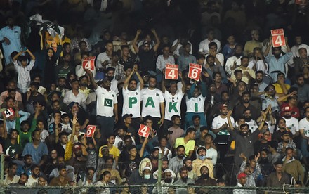 Spectators Cheer During 2nd Twenty20 International Editorial Stock ...