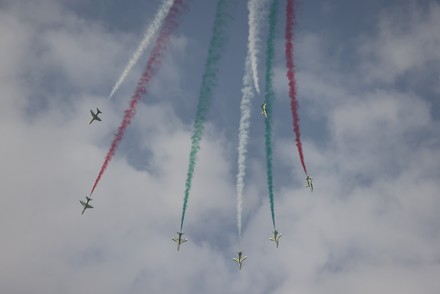 Aircrafts Saudi Hawks Aerobatic Display Team Editorial Stock Photo ...