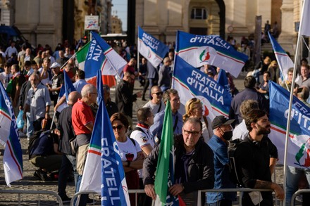 Leaders of the Centre-right parties held their final election rally in ...