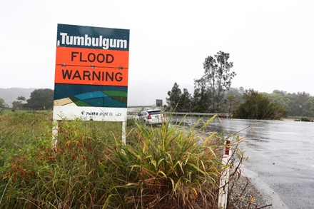 Flood Signs Town Tumbulgum New South Editorial Stock Photo - Stock ...