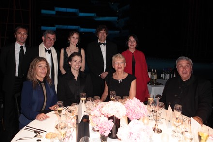 Guests Attending Gala Dinner Honoring Former Editorial Stock Photo ...