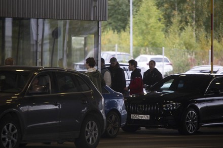 Passengers Russia Crossing Border Russia Finland Editorial Stock Photo ...