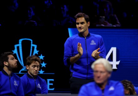 Roger Federer Team Europe Editorial Stock Photo - Stock Image ...