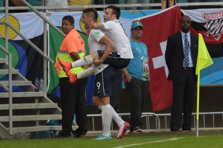 Frances Mathieu Valbuena Joy After Scoring Editorial Stock Photo ...