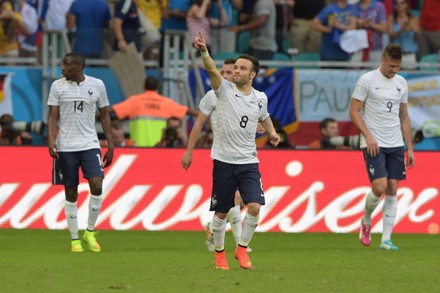 Frances Mathieu Valbuena Joy After Scoring Editorial Stock Photo ...