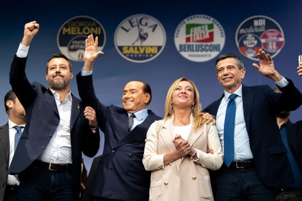 Italian Political Parties (Forza Italia, Fratelli D'Italia, Lega And ...