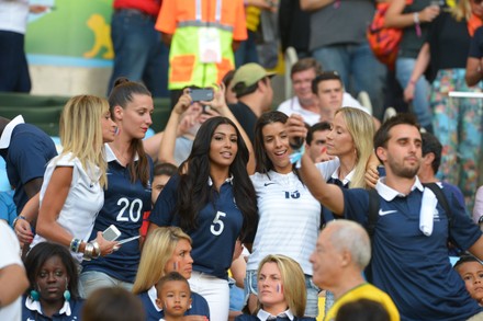 __COUNT__ World Cup - WAGS Watch France v Ecuador - Rio de Janeiro ...