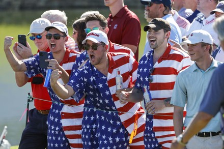 Fans Cheer Usa Presidents Cup Golf Editorial Stock Photo - Stock Image | Shutterstock