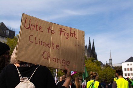 Global Climate Strike In Cologne, Germany - 23 Sep 2022 Stock Pictures ...