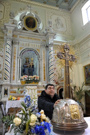 Don Pino Strangio Priest San Luca Editorial Stock Photo - Stock Image ...