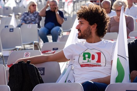 Democratic Party election closing campaign in Rome, Italy - 23 Sept ...