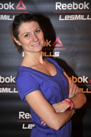 Sandrine Arcizet During Reebok Mills Fitness Editorial Stock Photo ...