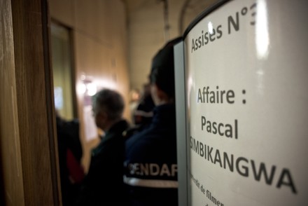 Attorney Answers Journalists Questions Paris France Editorial Stock ...