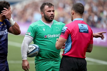 Newcastle Falcons George Mcguigan Captain Cant Editorial Stock Photo ...