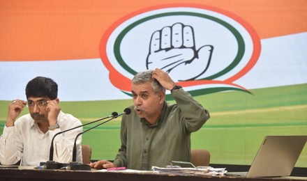Congress Leader Exmp Sandeep Dikshit Congress Editorial Stock Photo ...