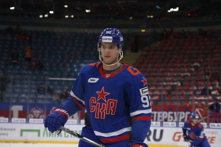 Dynamo Hockey Club Player Konstantin Volkov Editorial Stock Photo ...