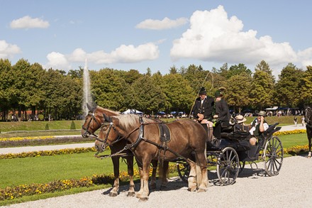 Historical Hunting Carriage Gala Palace Park Editorial Stock Photo ...