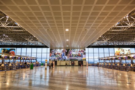 Terminal 1 Milan Milano Malpensa Airport Editorial Stock Photo - Stock ...