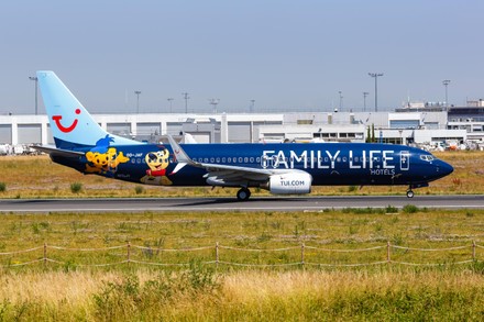 Tui Belgium Boeing 737800 Aircraft Registration Editorial Stock Photo ...