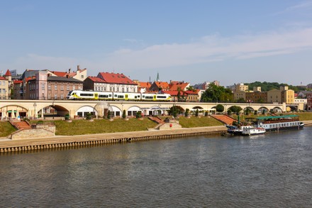 Landsberg Der Warthe Town On River Editorial Stock Photo - Stock Image ...