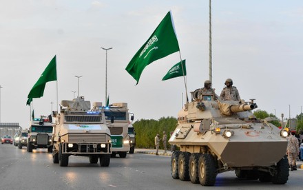 Saudis Celebrate Saudi National Day Riyadh Editorial Stock Photo ...
