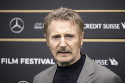 Northern Irish Actor Liam Neeson Poses Editorial Stock Photo - Stock ...