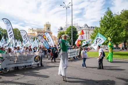 Protesters Hold Banner Proclaiming They Defend Editorial Stock Photo ...