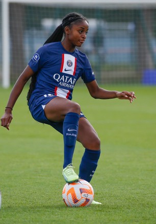 Psgs Midfielder Laurina Fazer Action During Editorial Stock Photo ...