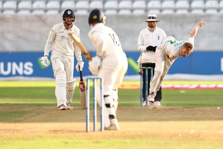 Ed Barnes Bowls Luis Reece During Editorial Stock Photo - Stock Image ...