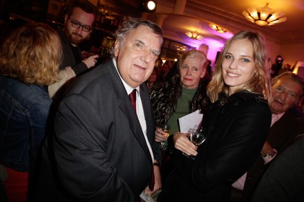 Jeanmichel Beigbeder Friend Attending Prix De Editorial Stock Photo ...