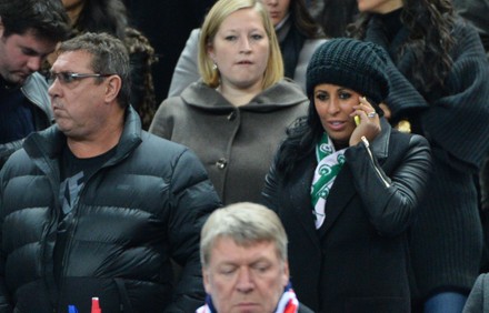 Franck Riberys Wife Wahiba Belhami Watches Editorial Stock Photo ...