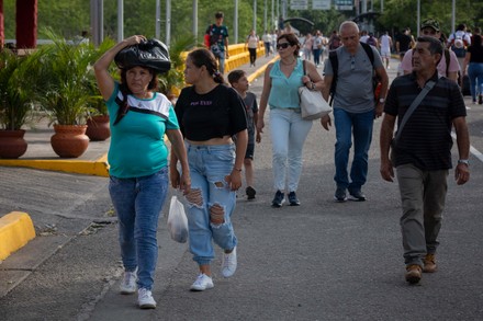 People Walk Border Crossing Francisco De Editorial Stock Photo - Stock ...