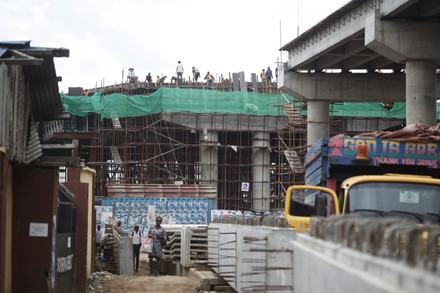 15 Bridge construction in Nigeria, Lagos - 26 Sep 2021 Stock Pictures ...