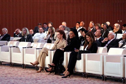 WISH Summit Opening - Doha, Qatar - 13 Dec 2013 Stock Pictures ...
