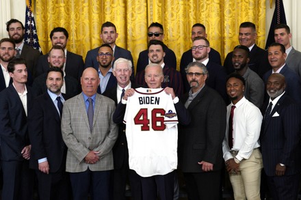 Us President Joe Biden Presented Jersey Editorial Stock Photo - Stock ...