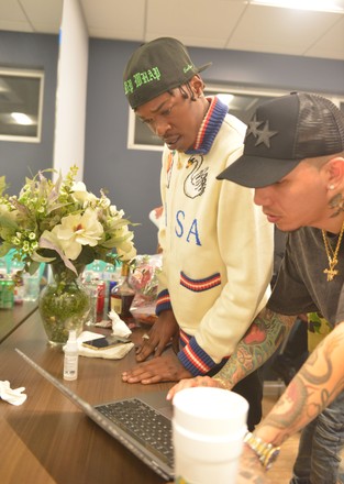 Rapper Skillibeng Backstage Editorial Stock Photo - Stock Image ...