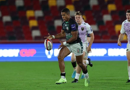 Ben Loader London Irish Chases His Editorial Stock Photo - Stock Image ...