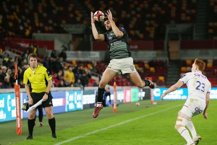 Ollie Allan London Irish Holds His Editorial Stock Photo - Stock Image ...