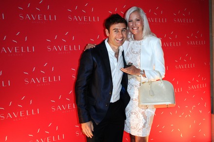 Alessandro Savelli Florence Jacquinot Attending Savelli Editorial Stock ...