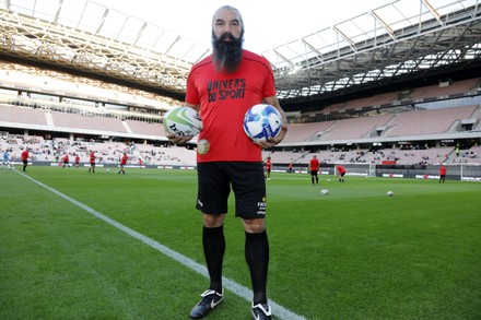 Former French Rugby Player Sebastien Chabal Editorial Stock Photo ...