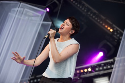 Mesparrow Performs During Eurockeennes Music Festival Editorial Stock ...